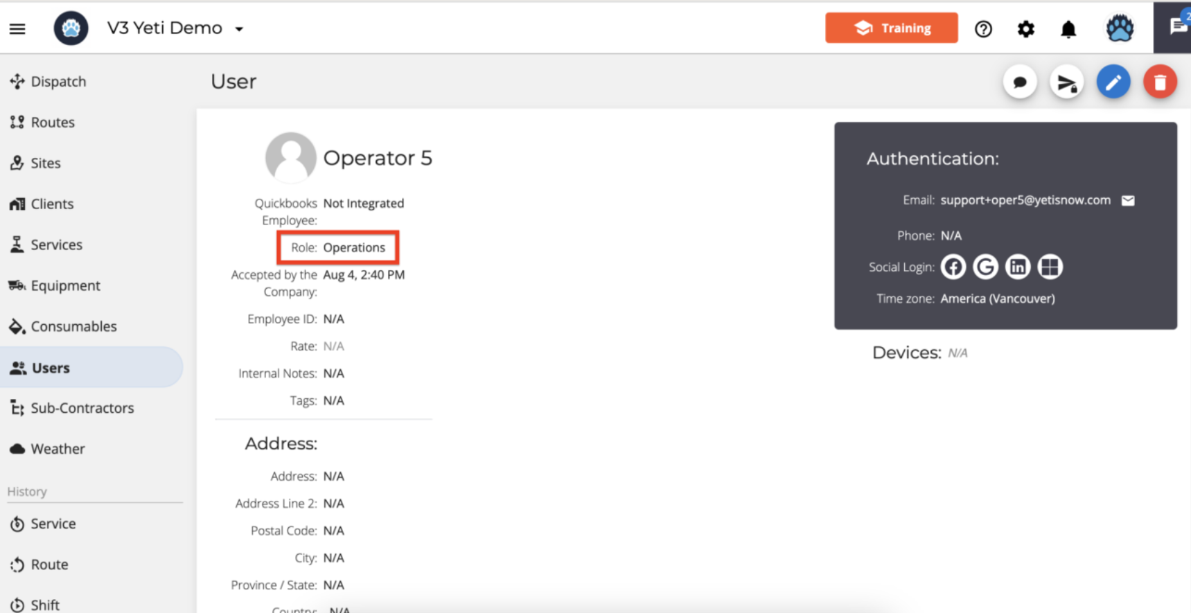 Yeti Access Through Self-Registration