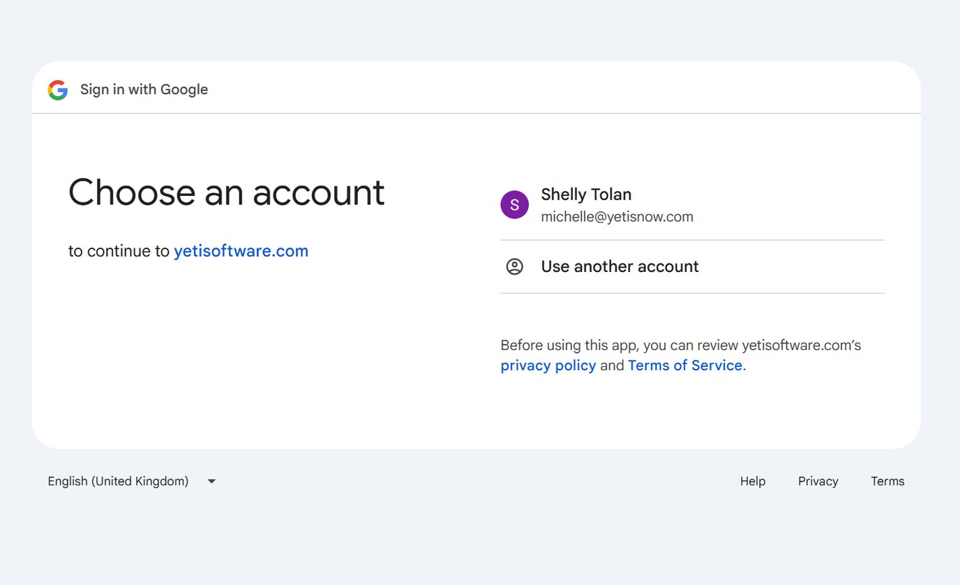 How to Log into Yeti Using Social Login?